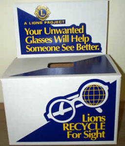 Eyeglass Recycling – Fairfax Lions Club